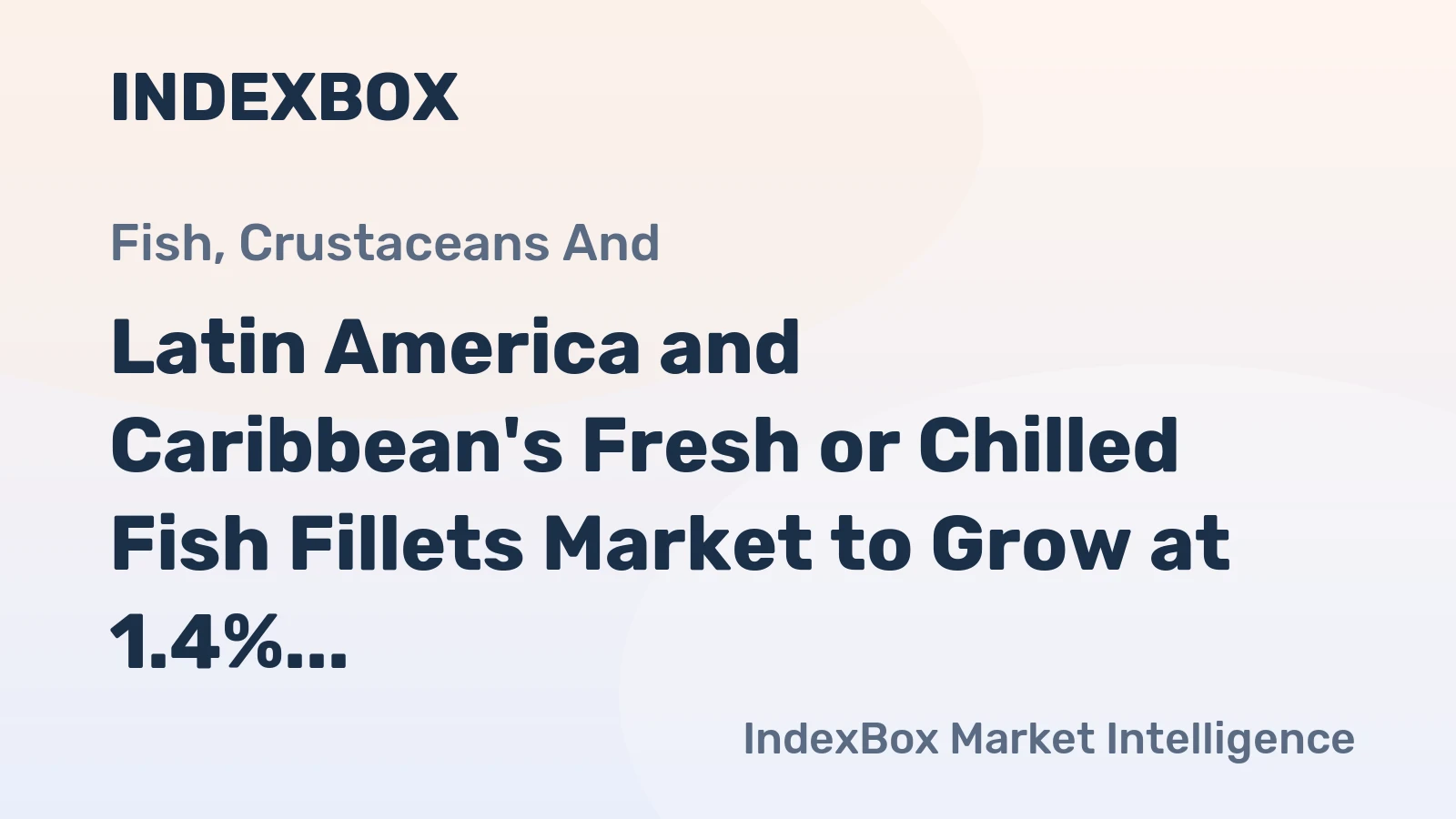 Latin America and Caribbean's Fresh or Chilled Fish Fillets Market to Grow at 1.4% CAGR, Reaching 418K Tons by 2035