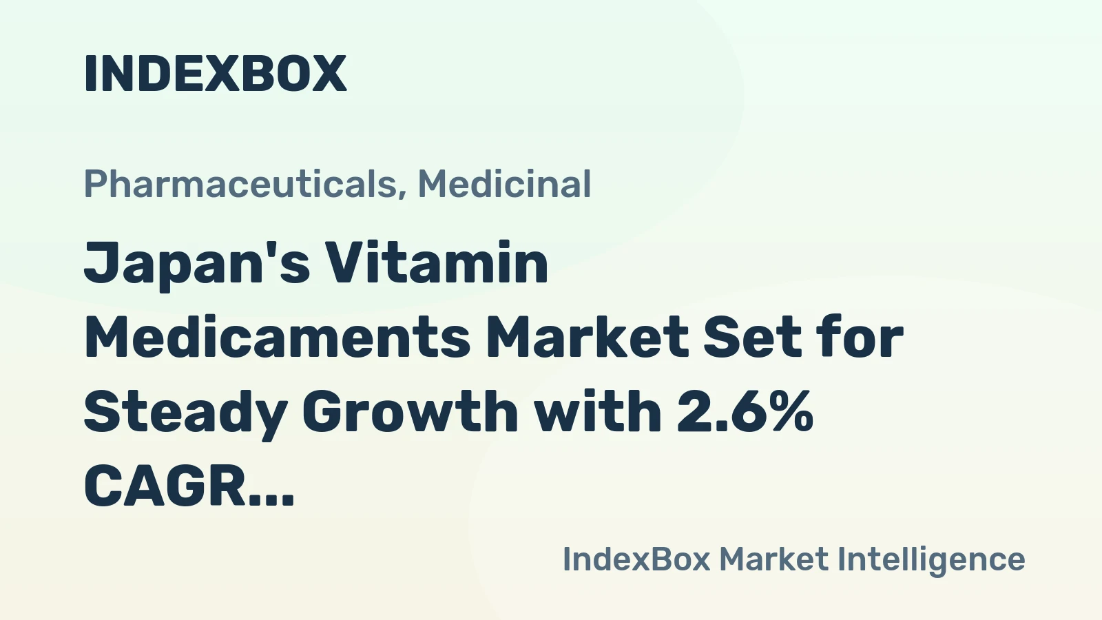 Japan's Vitamin Medicaments Market Set for Steady Growth with 2.6% CAGR Through 2035