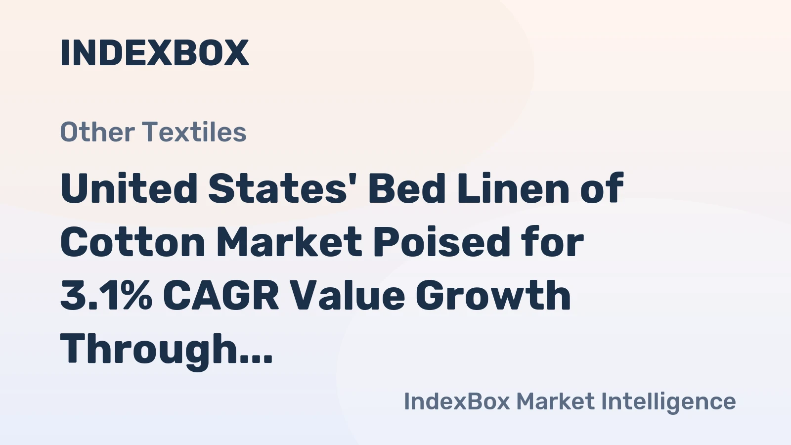 United States' Bed Linen of Cotton Market Poised for 3.1% CAGR Value Growth Through 2035