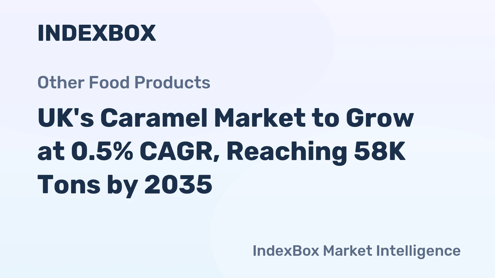 UK's Caramel Market to Grow at 0.5% CAGR, Reaching 58K Tons by 2035