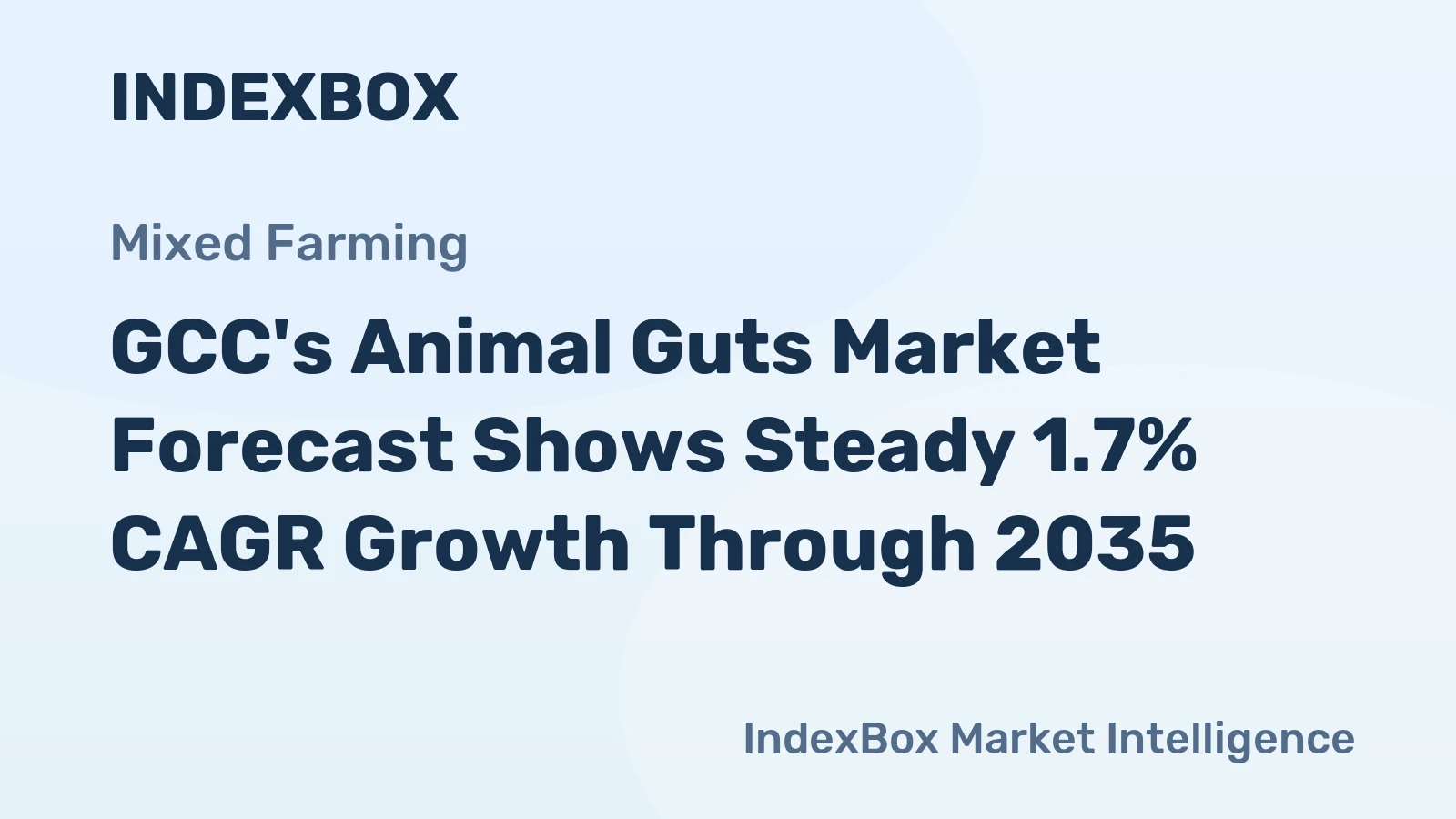 GCC's Animal Guts Market Forecast Shows Steady 1.7% CAGR Growth Through 2035