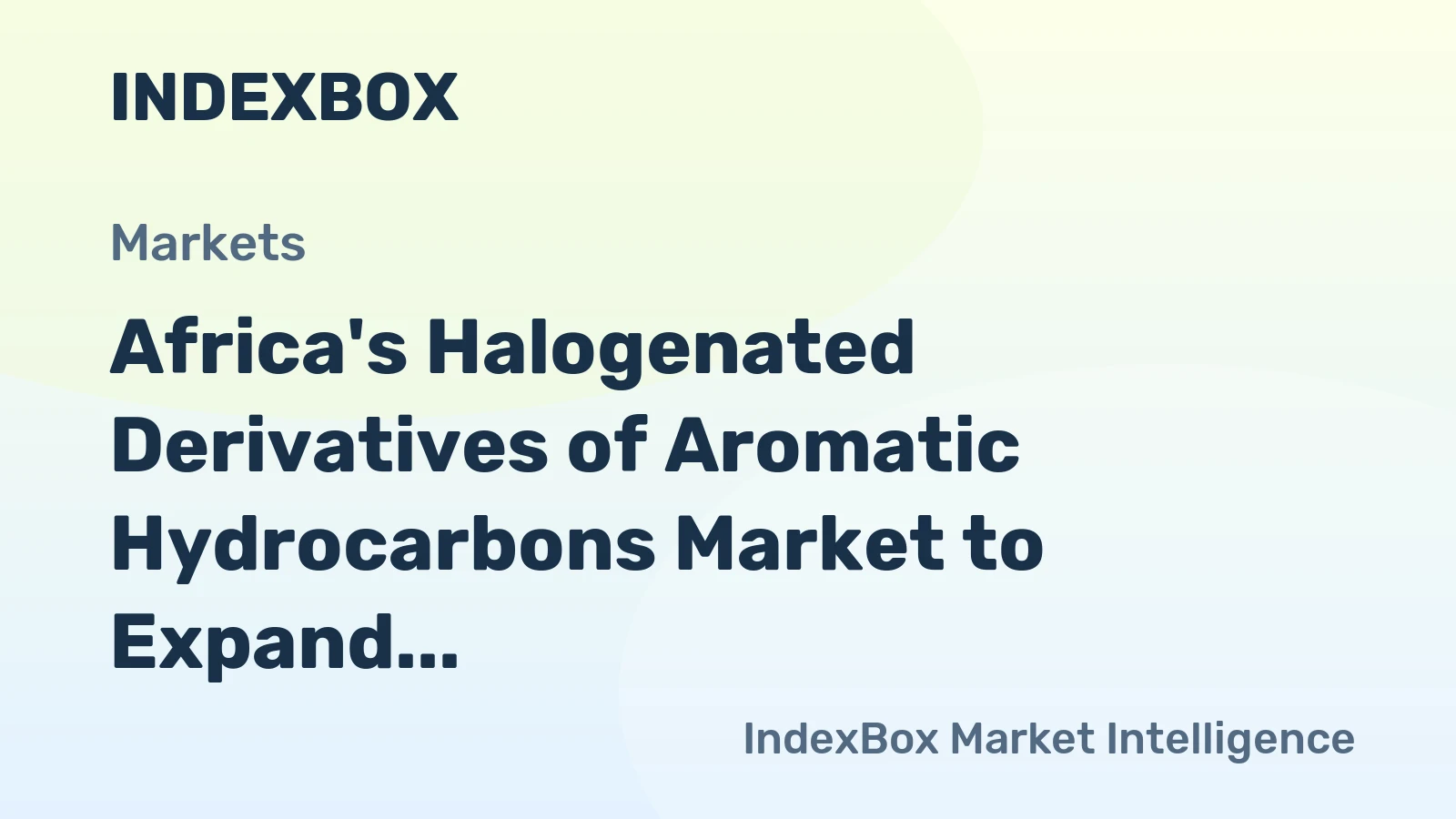 Africa's Halogenated Derivatives of Aromatic Hydrocarbons Market to Expand at 1.8% CAGR