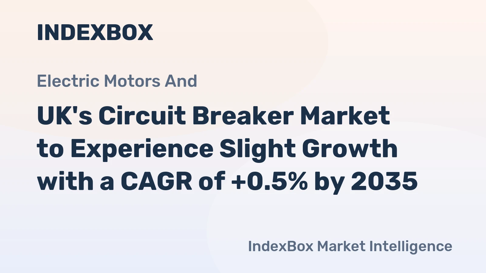 UK's Circuit Breaker Market to Experience Slight Growth with a CAGR of +0.5% by 2035