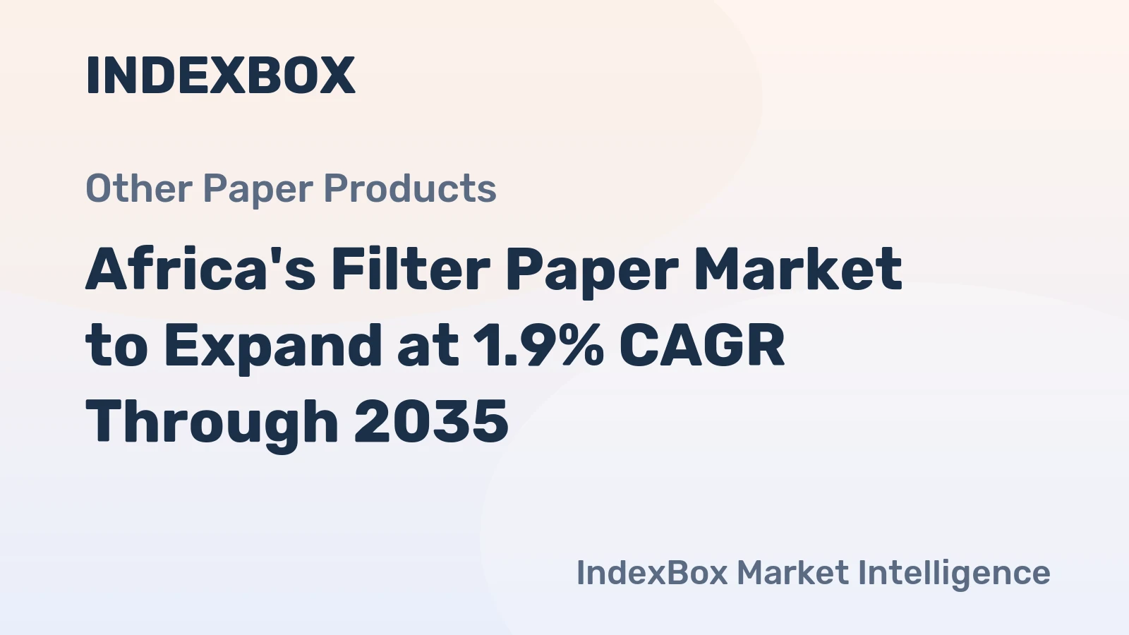 Africa's Filter Paper Market to Expand at 1.9% CAGR Through 2035