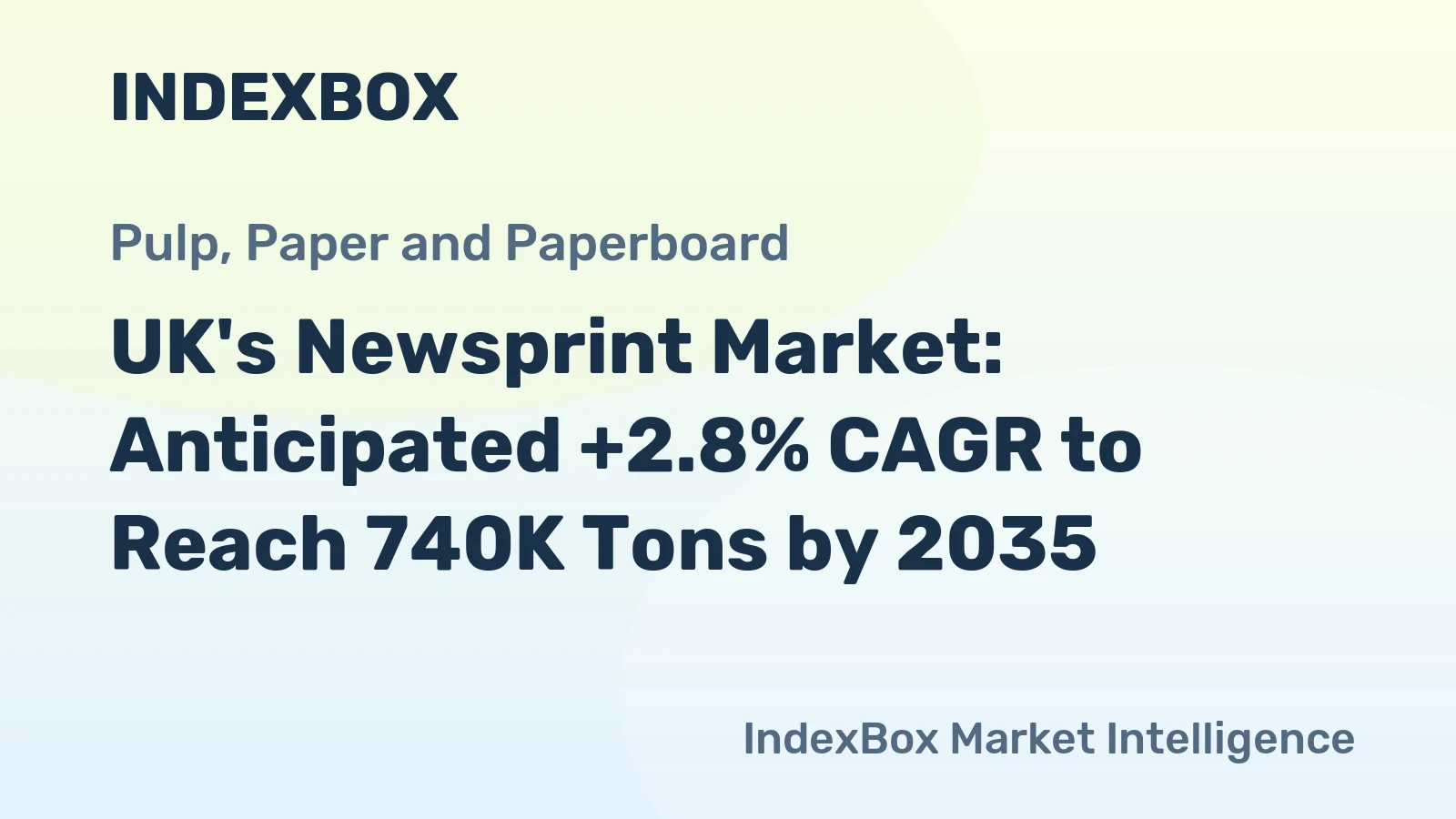 UK's Newsprint Market: Anticipated +2.8% CAGR to Reach 740K Tons by 2035