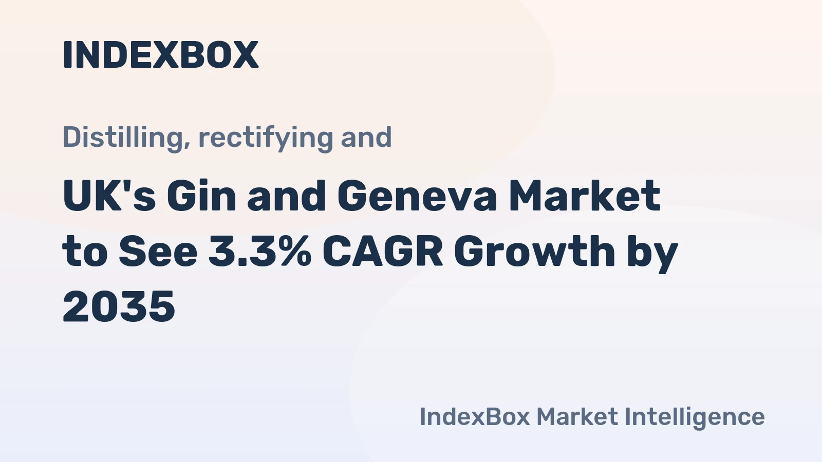 UK's Gin and Geneva Market to See 3.3% CAGR Growth by 2035