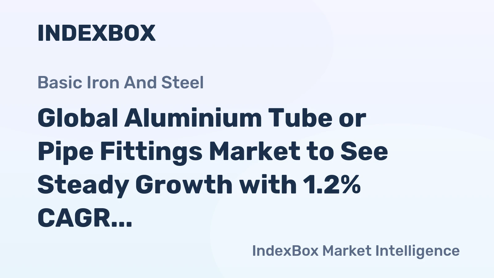 Global Aluminium Tube or Pipe Fittings Market to See Steady Growth with 1.2% CAGR Through 2035