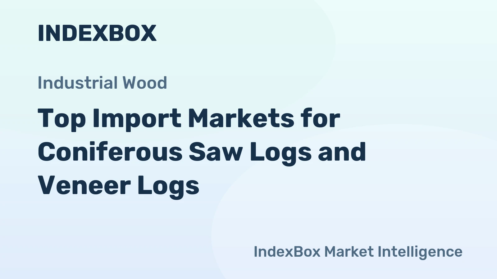Top Import Markets for Coniferous Saw Logs and Veneer Logs