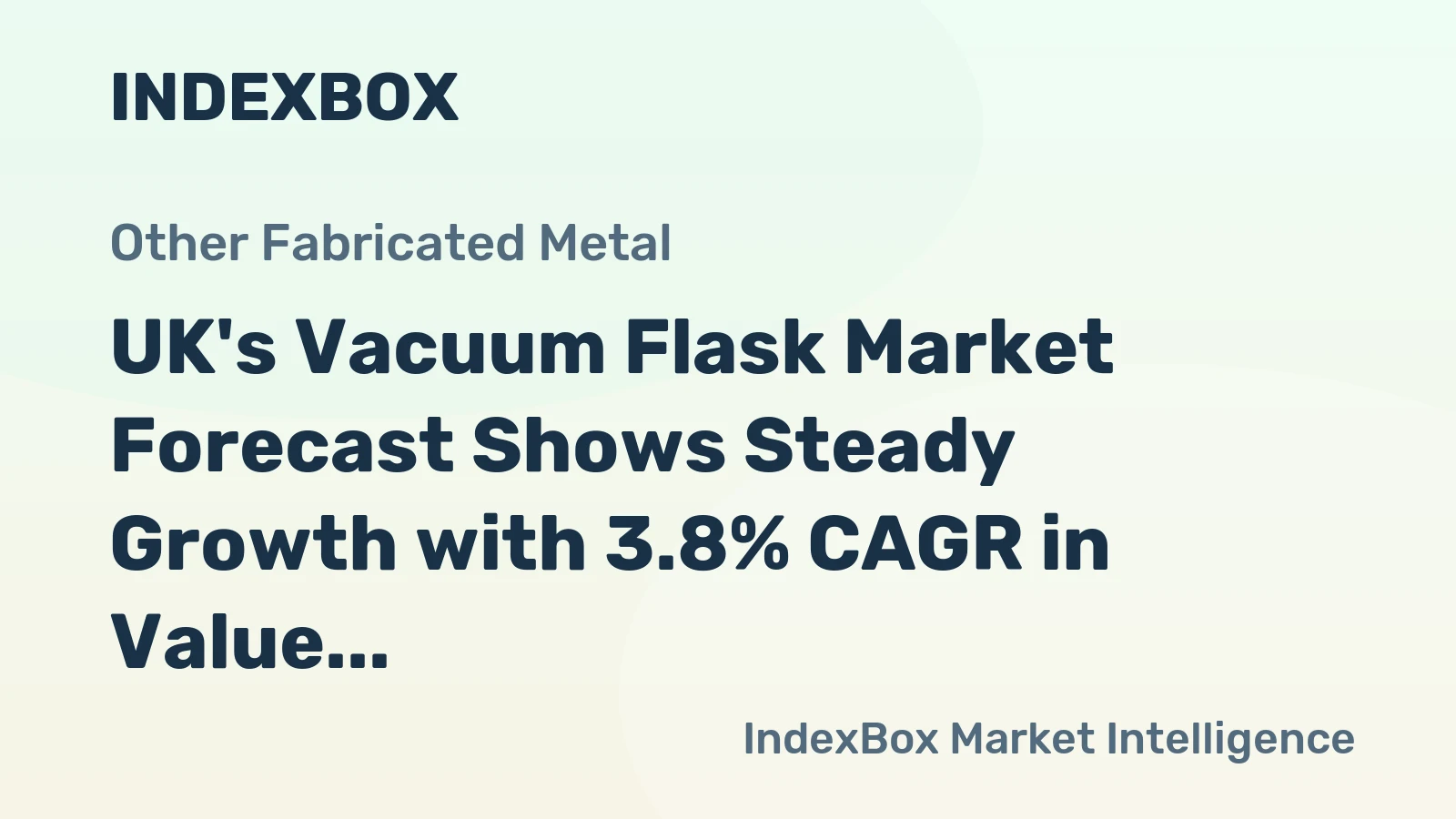 UK's Vacuum Flask Market Forecast Shows Steady Growth with 3.8% CAGR in Value Through 2035