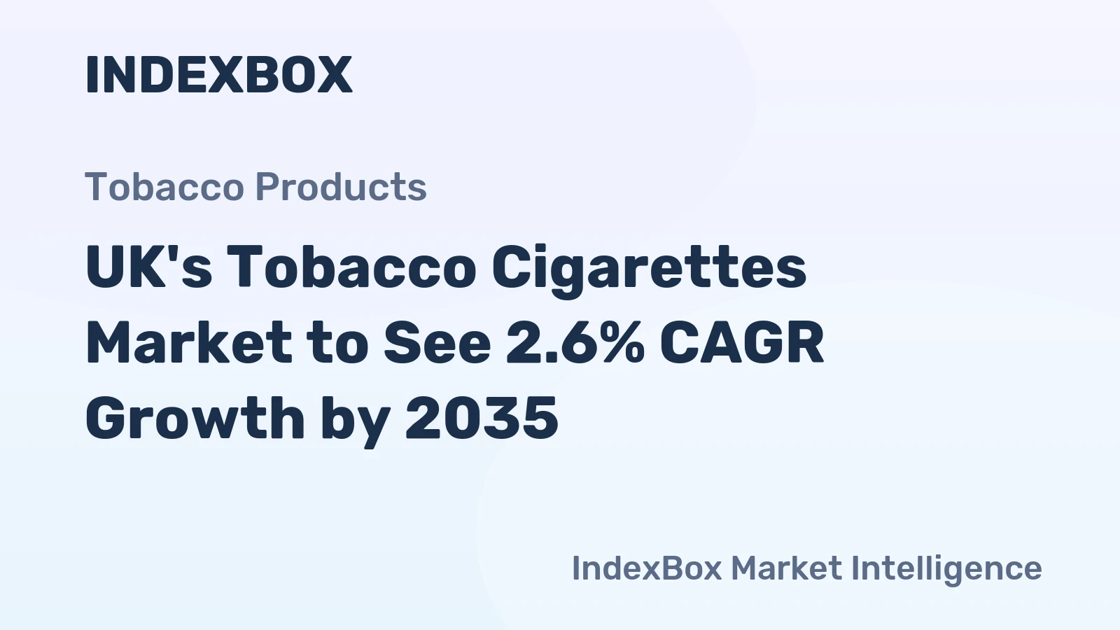 UK's Tobacco Cigarettes Market to See 2.6% CAGR Growth by 2035
