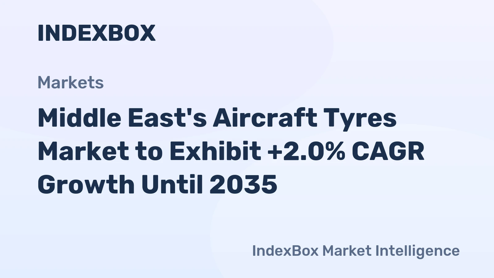 Middle East's Aircraft Tyres Market to Exhibit +2.0% CAGR Growth Until 2035