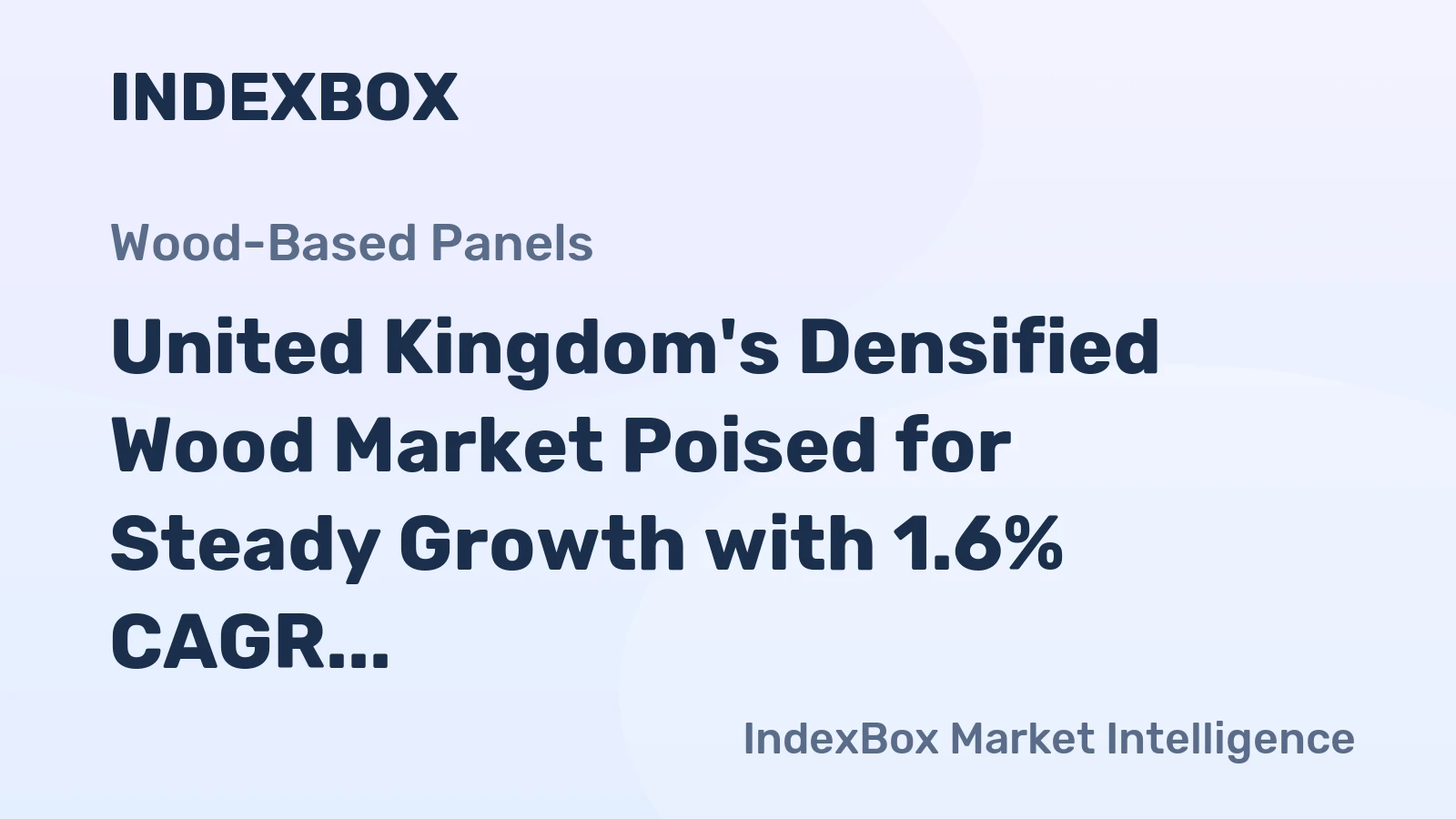 United Kingdom's Densified Wood Market Poised for Steady Growth with 1.6% CAGR