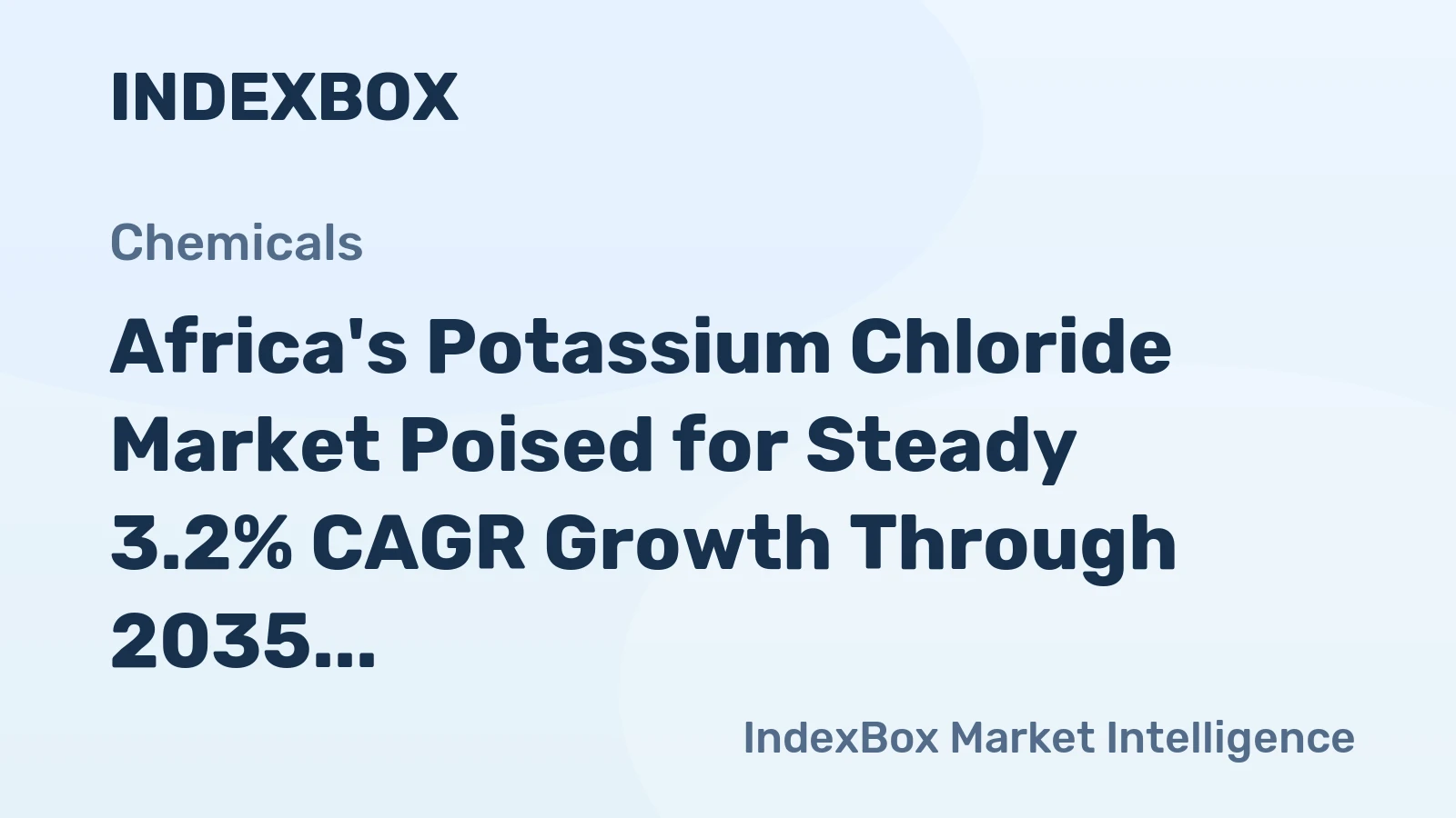 Africa's Potassium Chloride Market Poised for Steady 3.2% CAGR Growth Through 2035