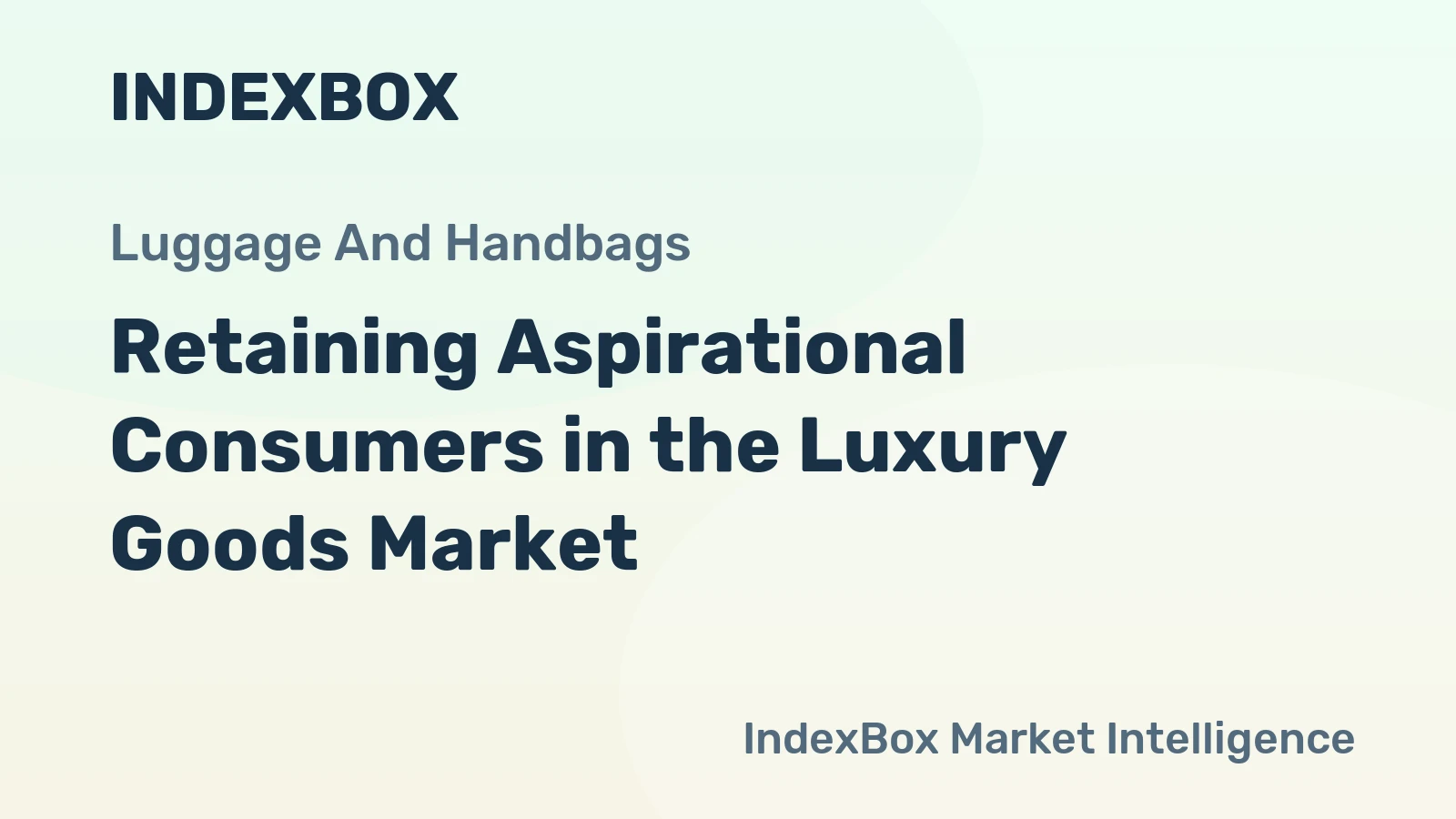 Retaining Aspirational Consumers in the Luxury Goods Market