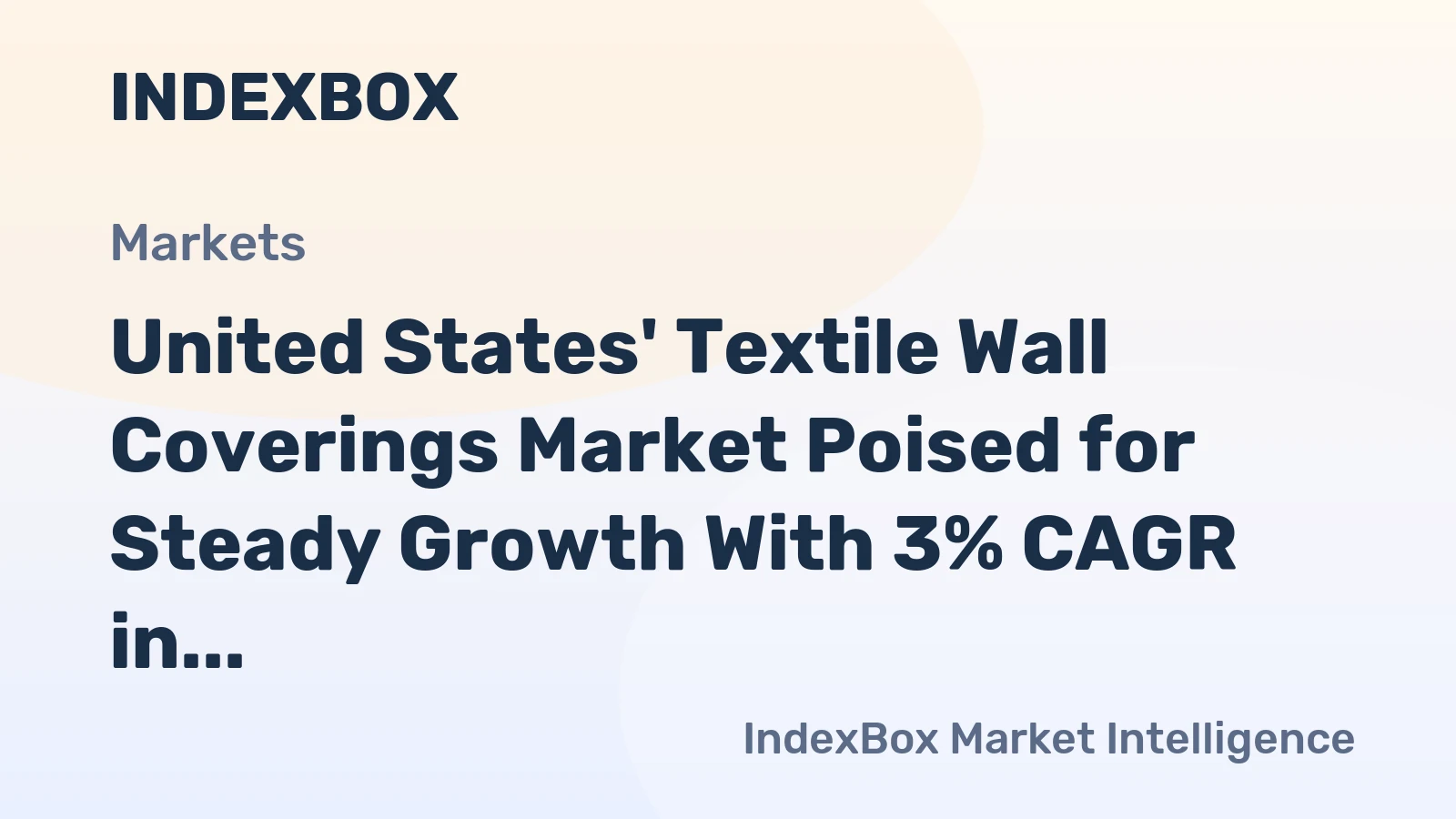 United States' Textile Wall Coverings Market Poised for Steady Growth With 3% CAGR in Value Through 2035