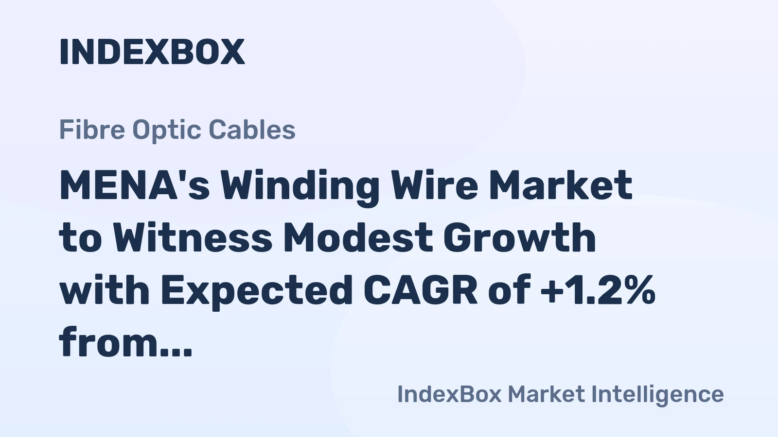 MENA's Winding Wire Market to Witness Modest Growth with Expected CAGR of +1.2% from 2024 to 2035