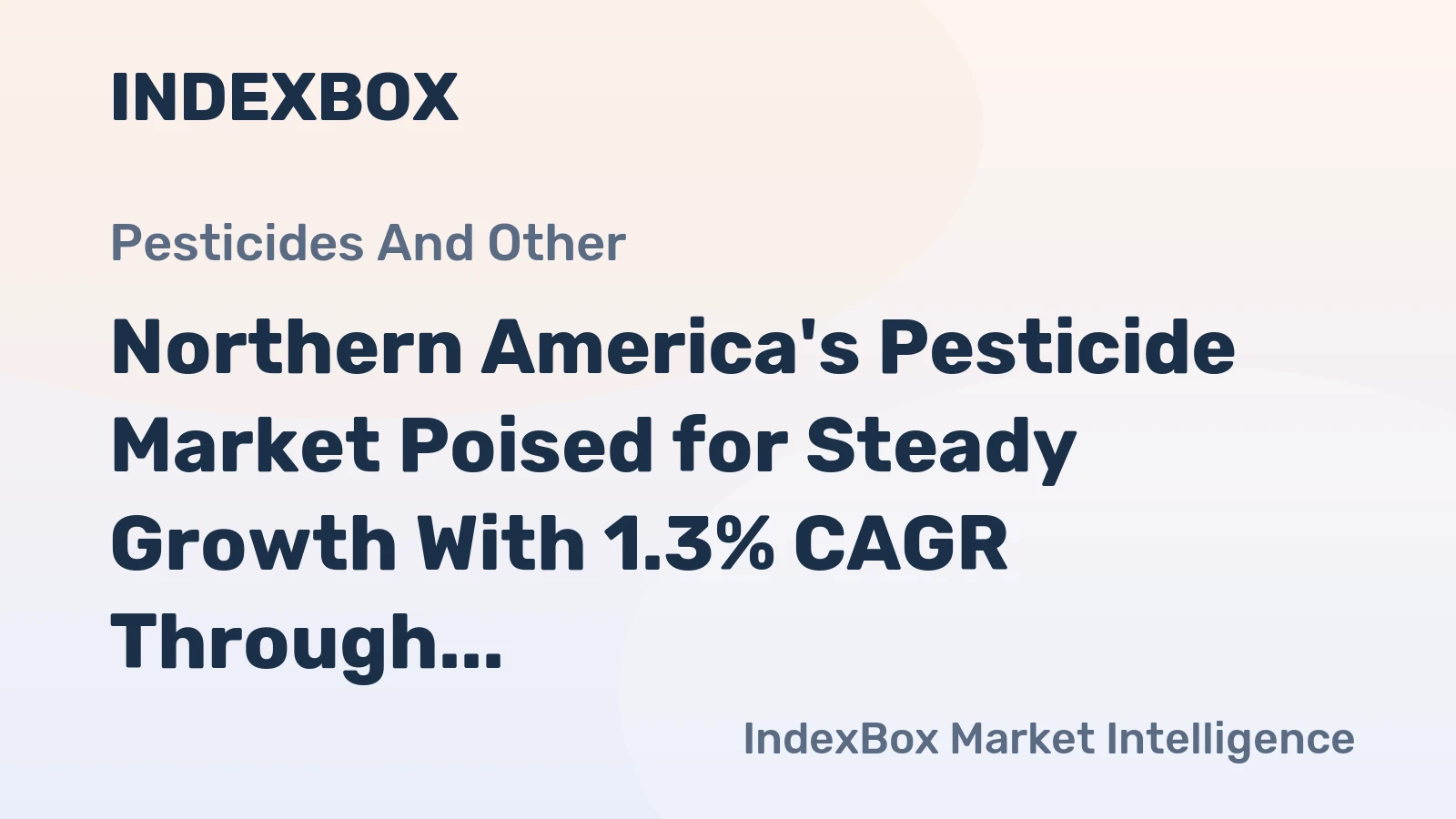 Northern America's Pesticide Market Poised for Steady Growth With 1.3% CAGR Through 2035