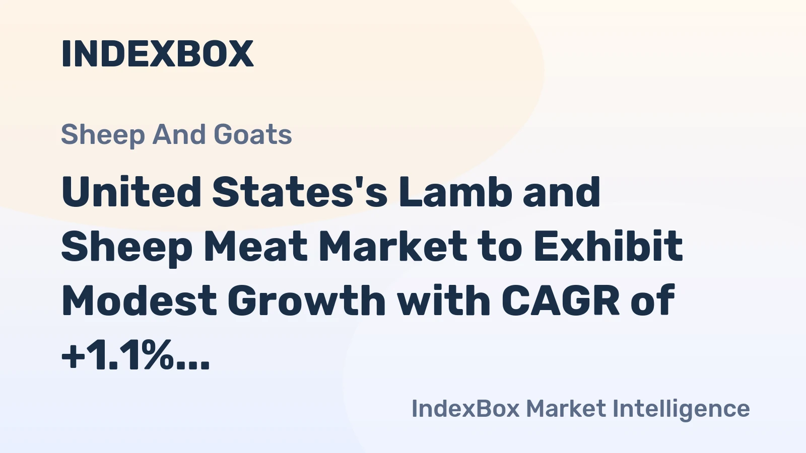 United States's Lamb and Sheep Meat Market to Exhibit Modest Growth with CAGR of +1.1% from 2024 to 2035