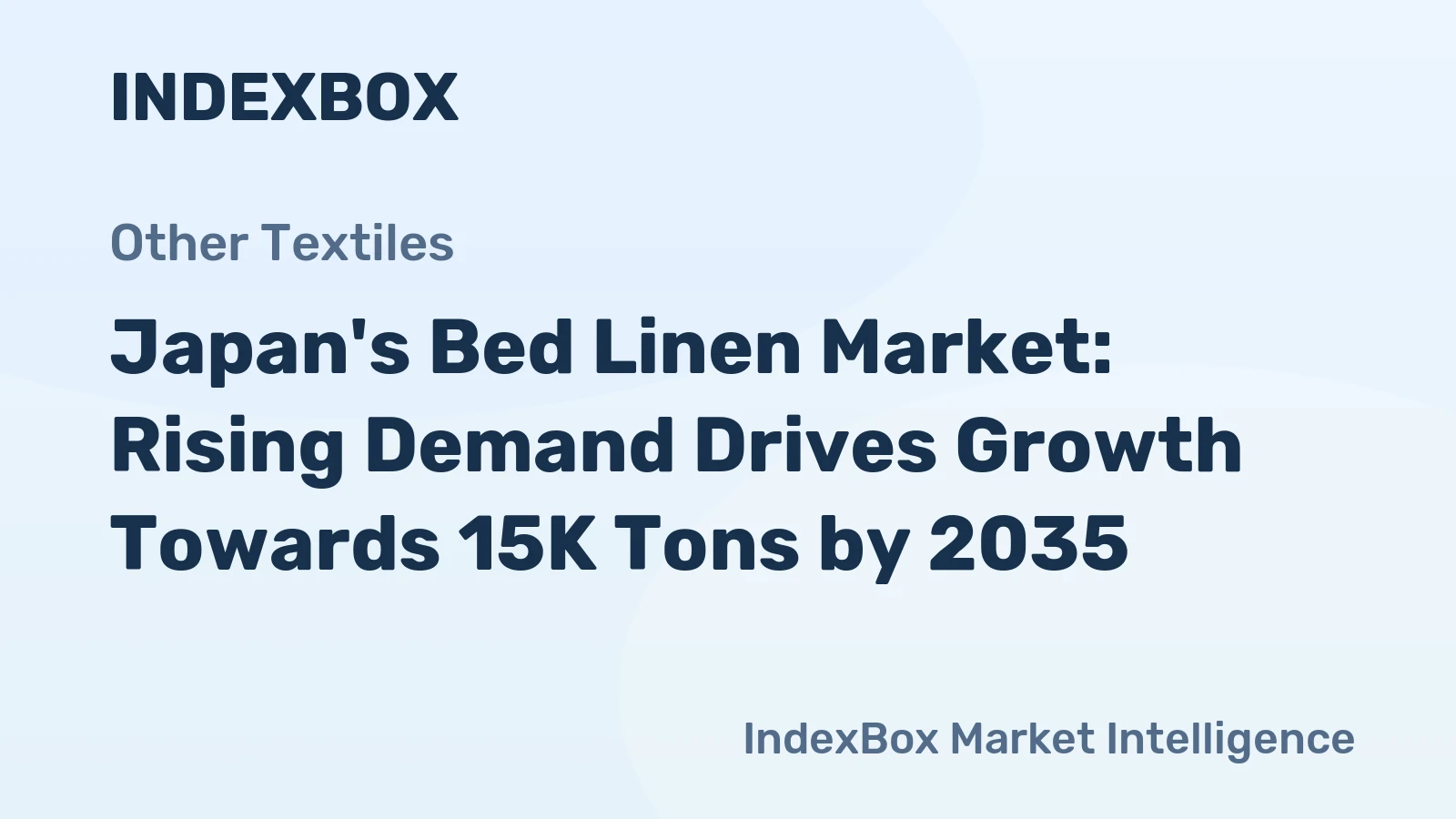 Japan's Bed Linen Market: Rising Demand Drives Growth Towards 15K Tons by 2035