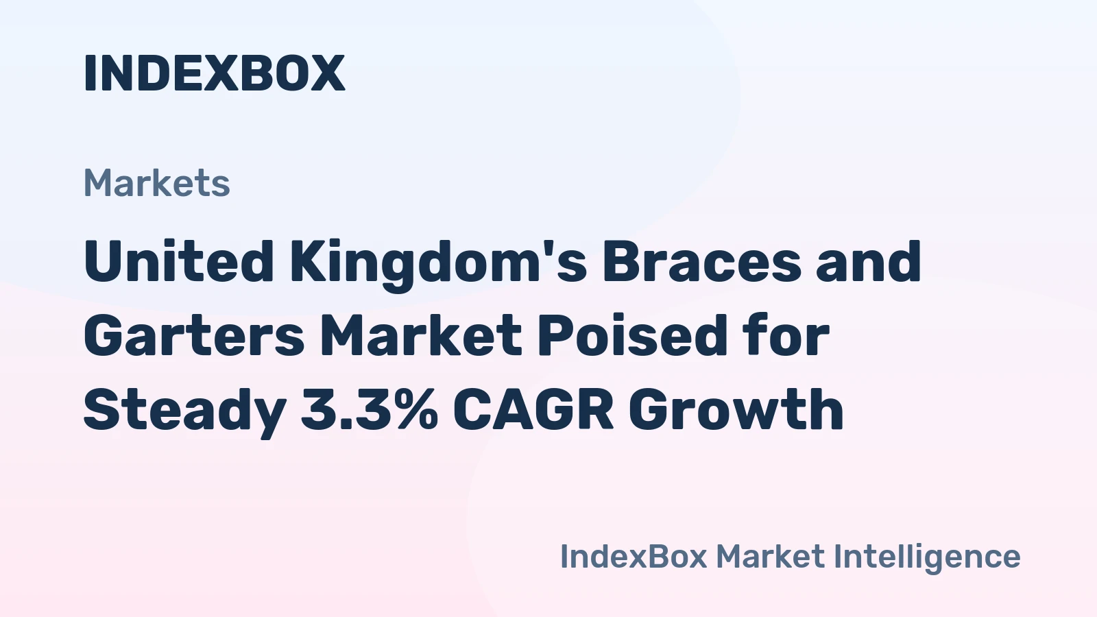 United Kingdom's Braces and Garters Market Poised for Steady 3.3% CAGR Growth