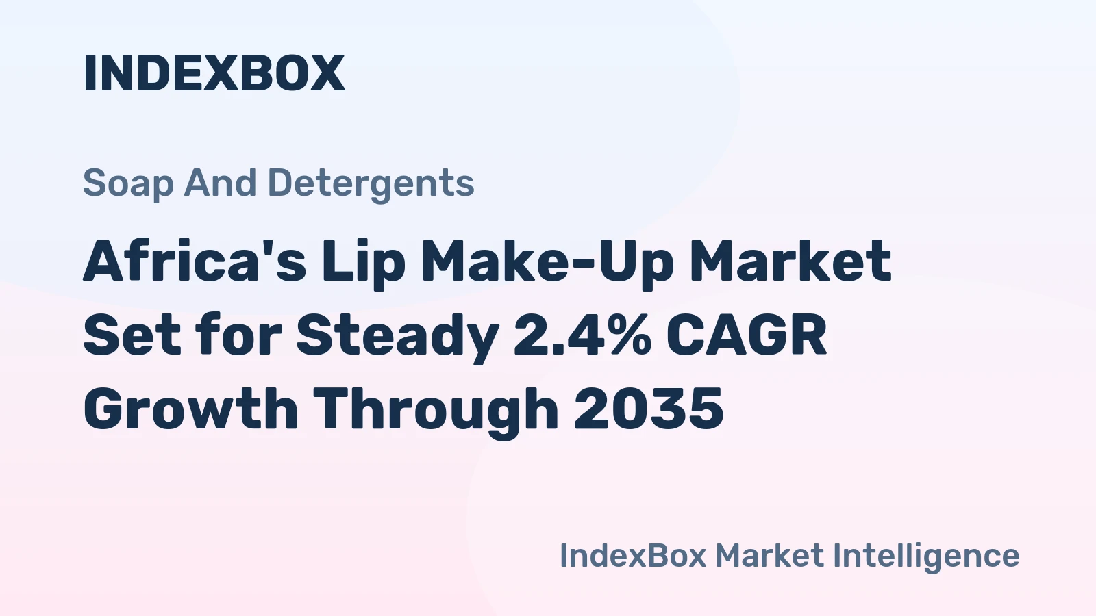 Africa's Lip Make-Up Market Set for Steady 2.4% CAGR Growth Through 2035