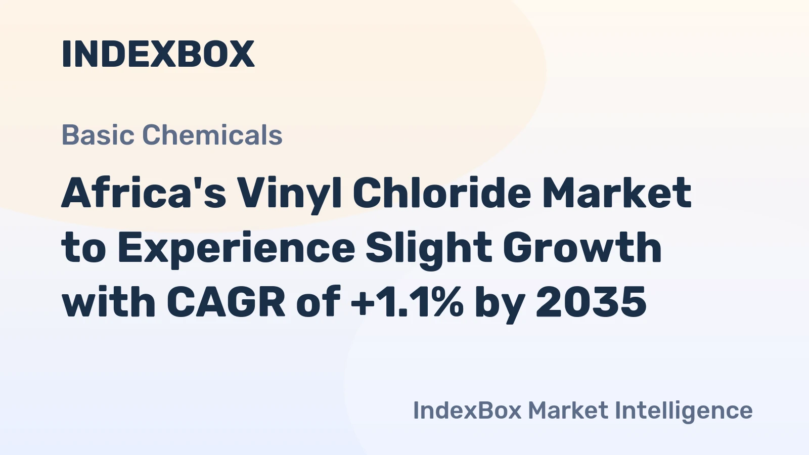 Africa's Vinyl Chloride Market to Experience Slight Growth with CAGR of +1.1% by 2035