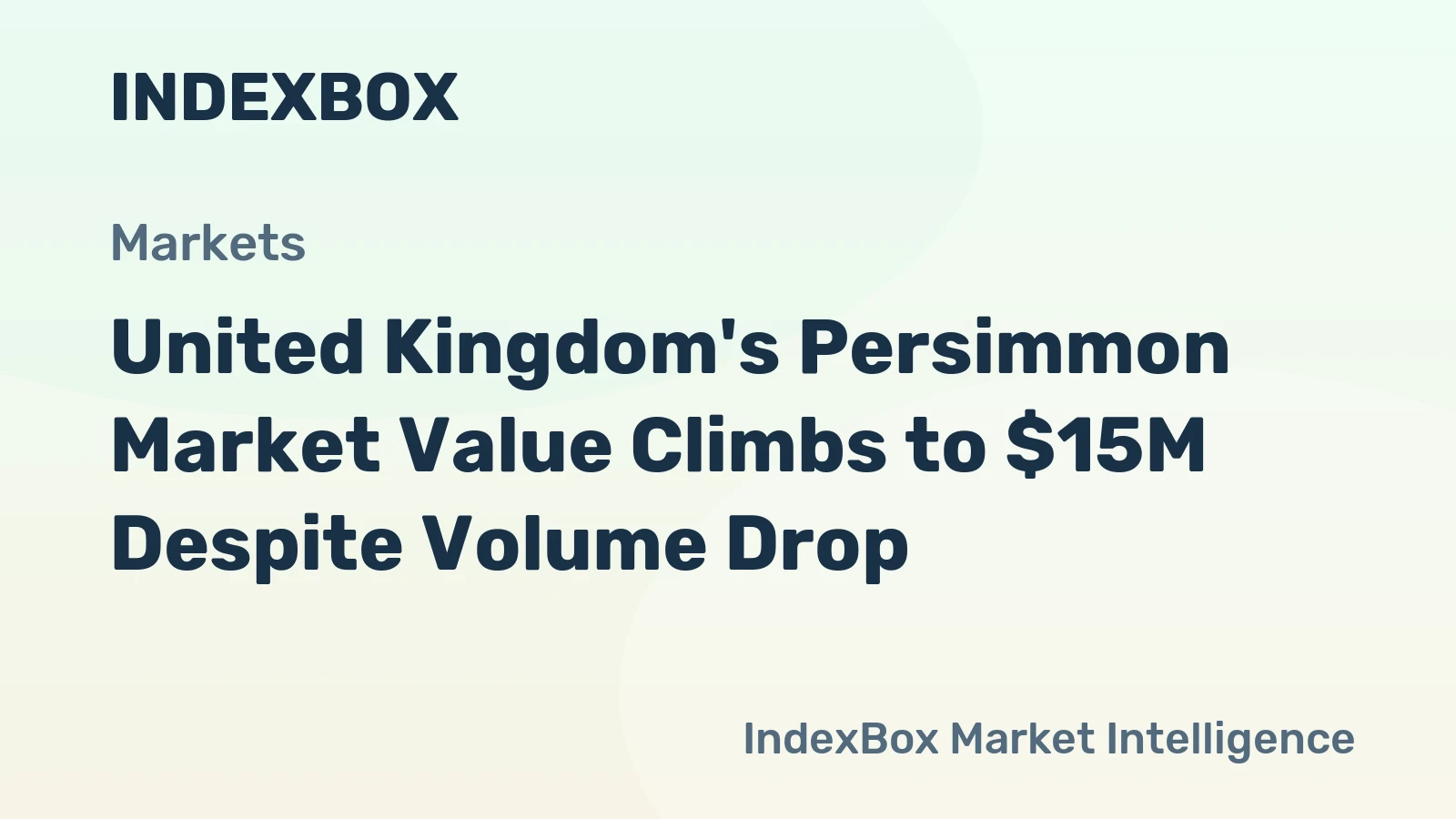 United Kingdom's Persimmon Market Value Climbs to $15M Despite Volume Drop