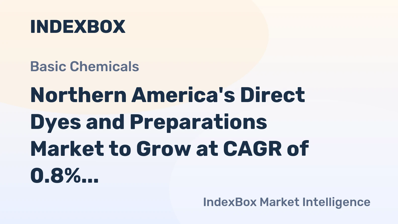 Northern America's Direct Dyes and Preparations Market to Grow at CAGR of 0.8% Reaching $349M by 2035