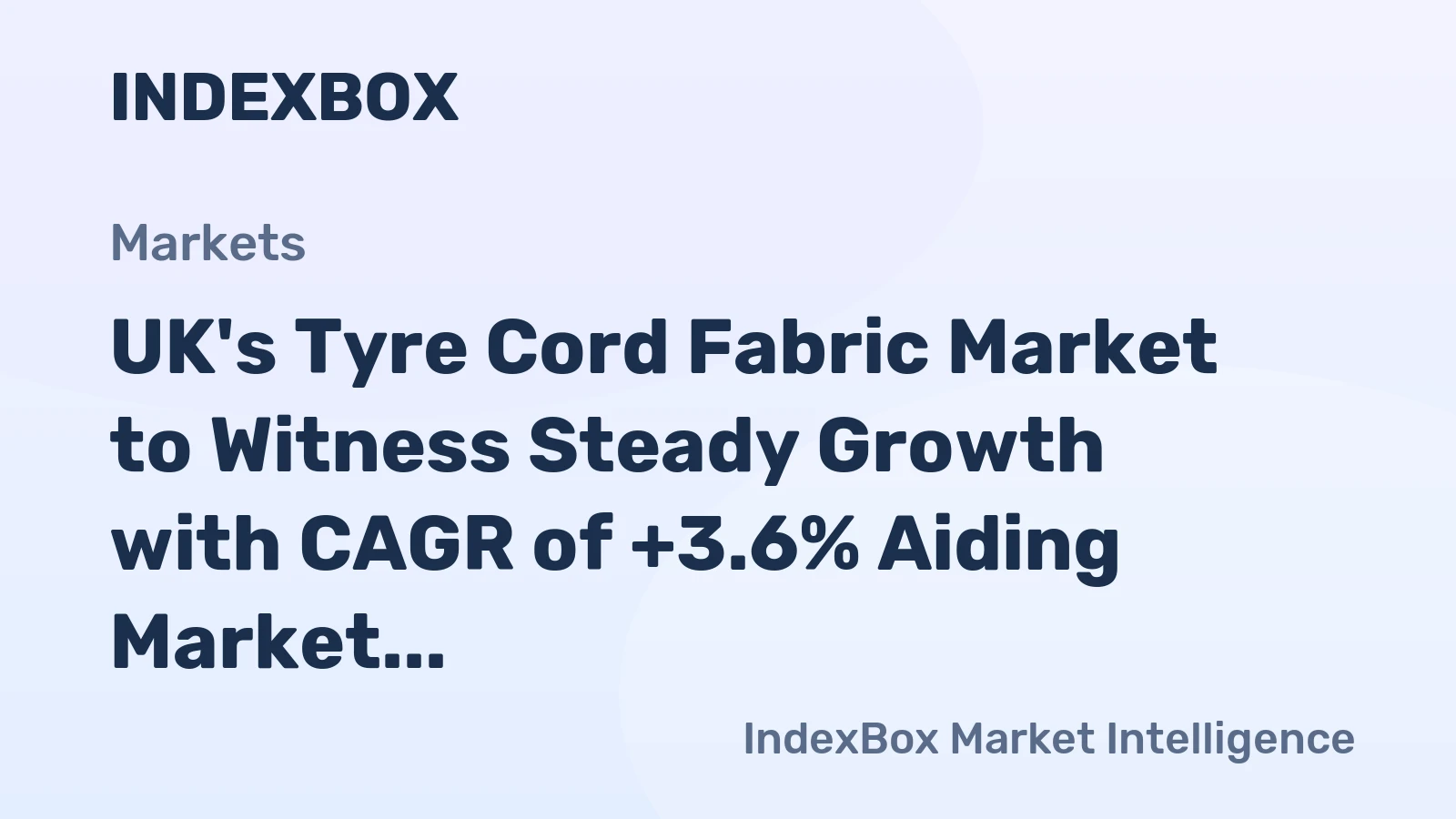 UK's Tyre Cord Fabric Market to Witness Steady Growth with CAGR of +3.6% Aiding Market Volume Reaching 135K Tons by 2035