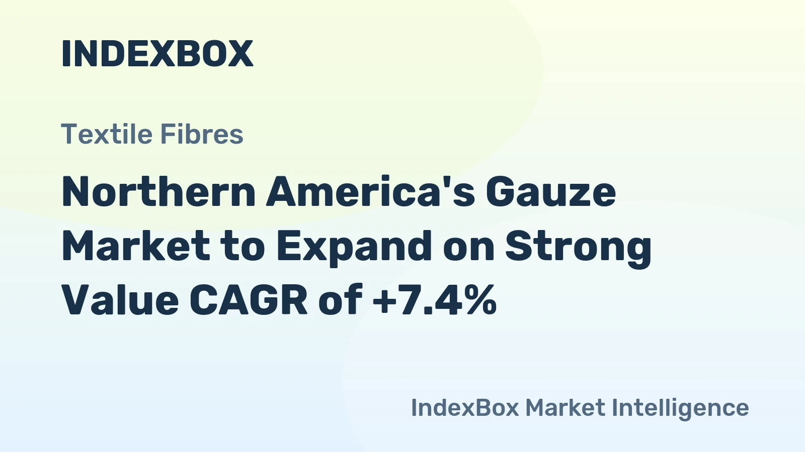 Northern America's Gauze Market to Expand on Strong Value CAGR of +7.4%