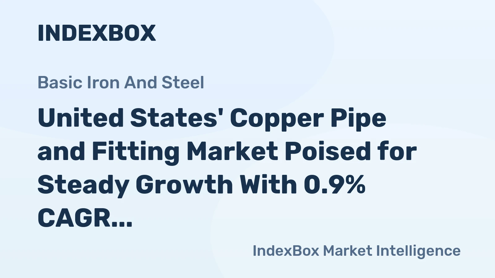 United States' Copper Pipe and Fitting Market Poised for Steady Growth With 0.9% CAGR Through 2035