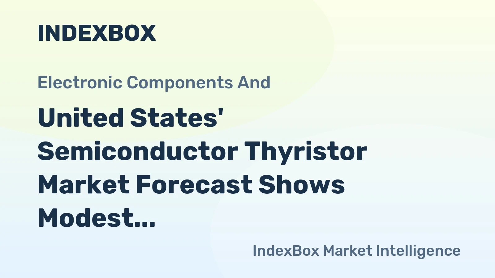 United States' Semiconductor Thyristor Market Forecast Shows Modest 0.7% CAGR Growth Through 2035