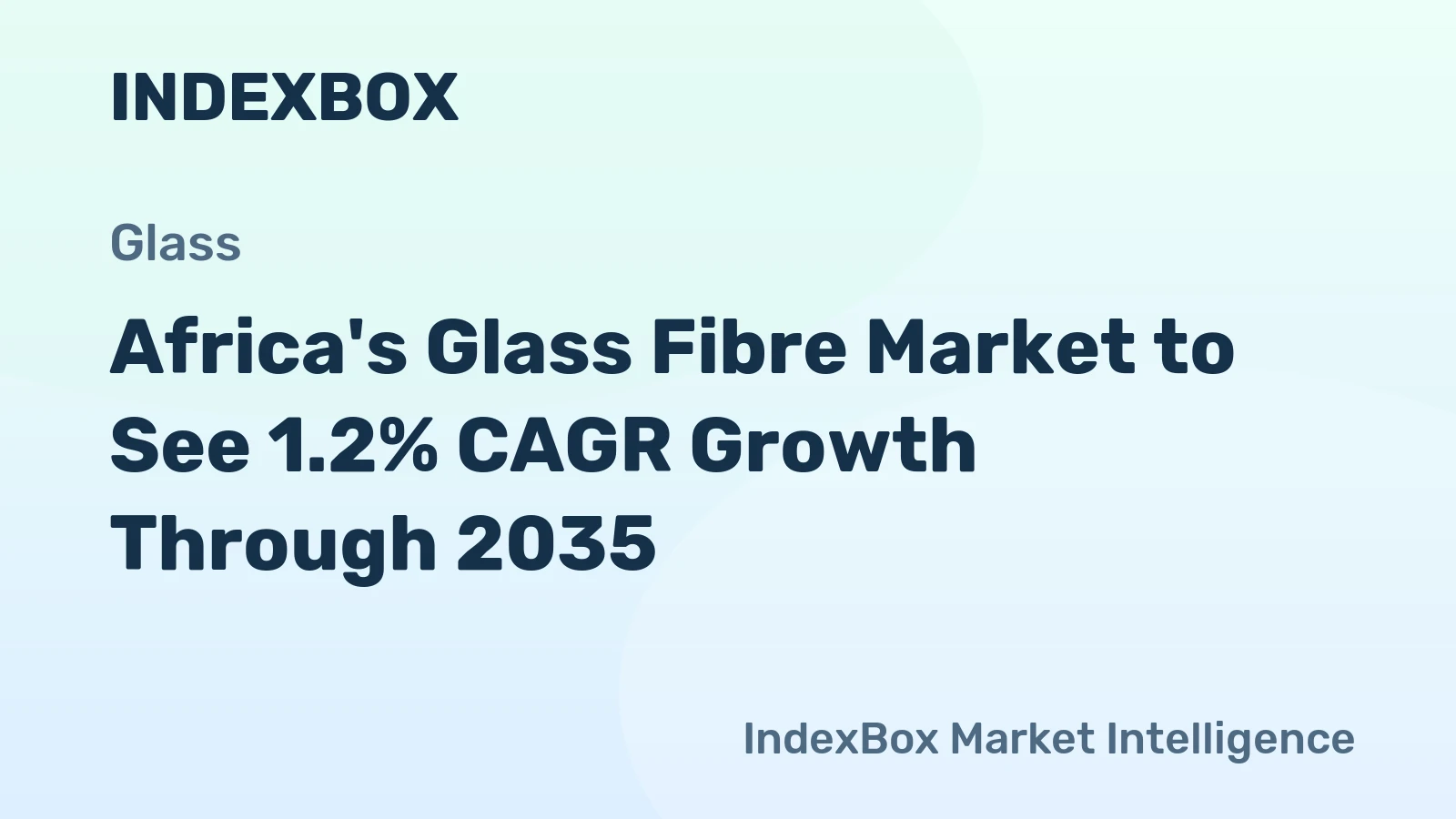 Africa's Glass Fibre Market to See 1.2% CAGR Growth Through 2035