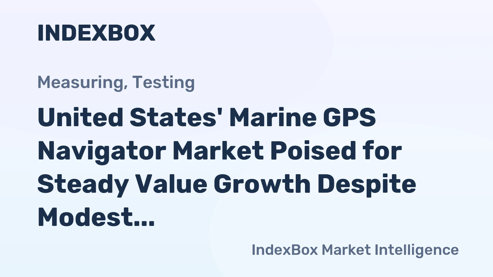 United States' Marine GPS Navigator Market Poised for Steady Value Growth Despite Modest Volume CAGR