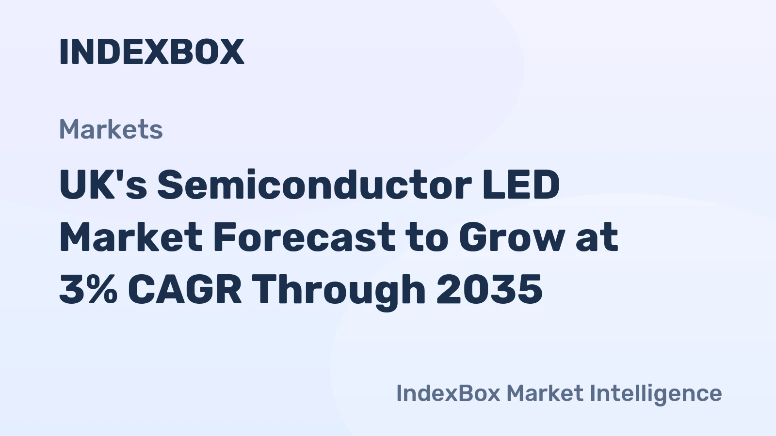 UK's Semiconductor LED Market Forecast to Grow at 3% CAGR Through 2035