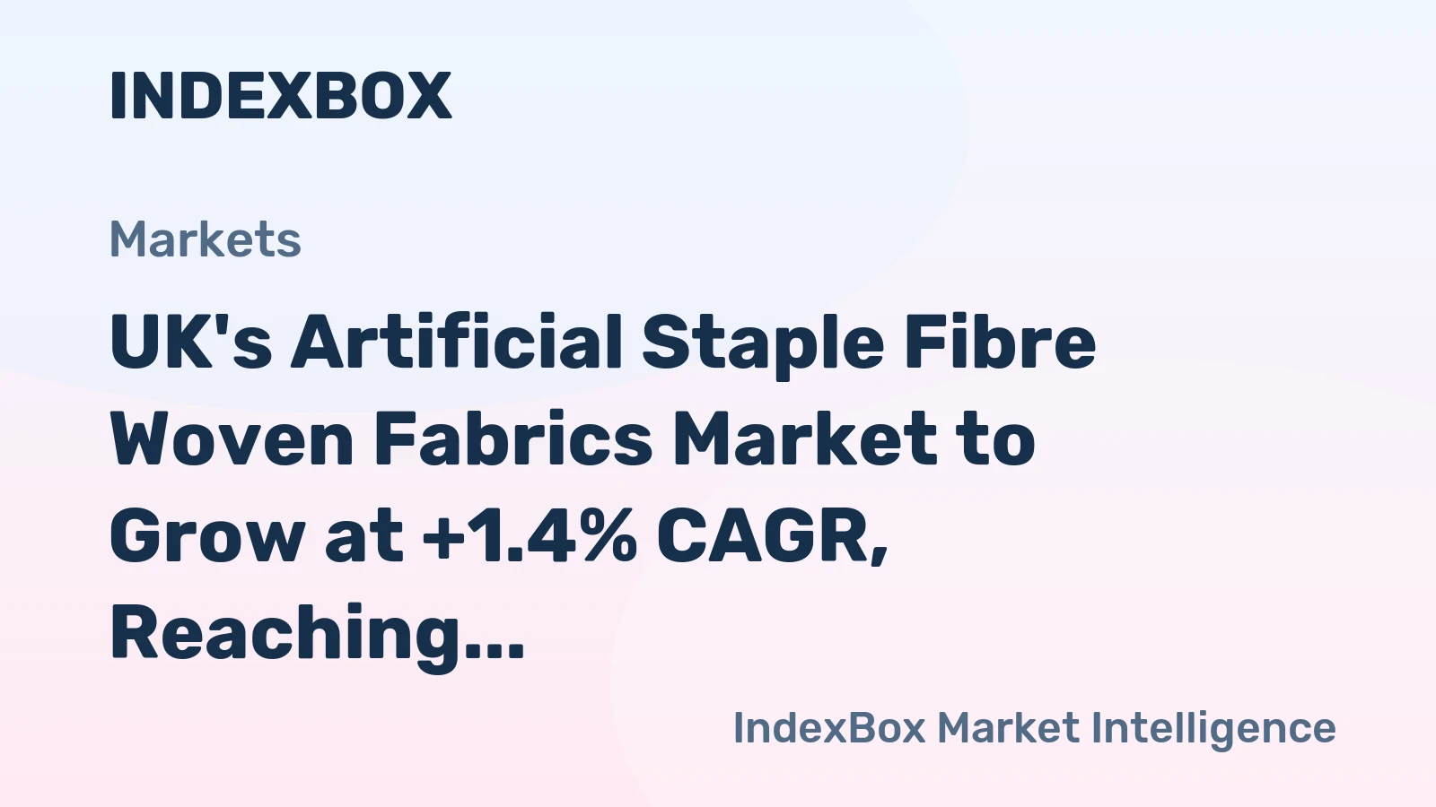 UK's Artificial Staple Fibre Woven Fabrics Market to Grow at +1.4% CAGR, Reaching 73M Square Meters by 2035