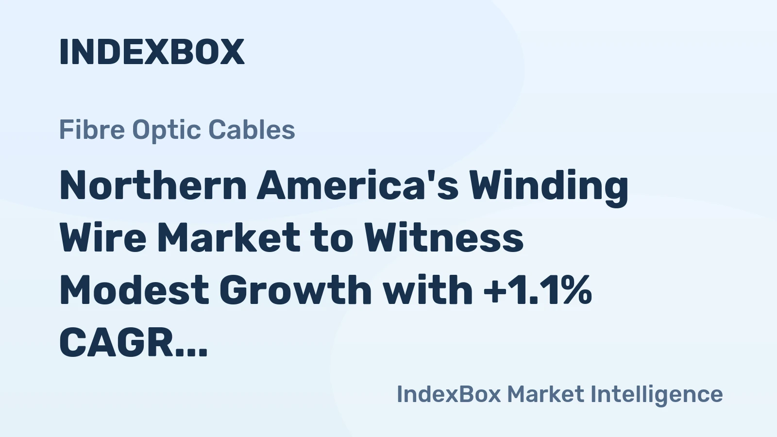 Northern America's Winding Wire Market to Witness Modest Growth with +1.1% CAGR