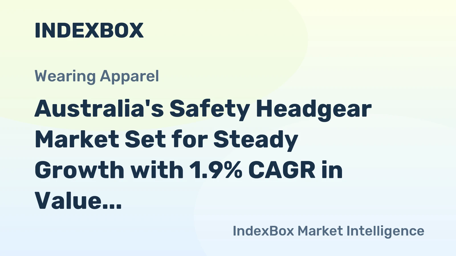Australia's Safety Headgear Market Set for Steady Growth with 1.9% CAGR in Value Through 2035