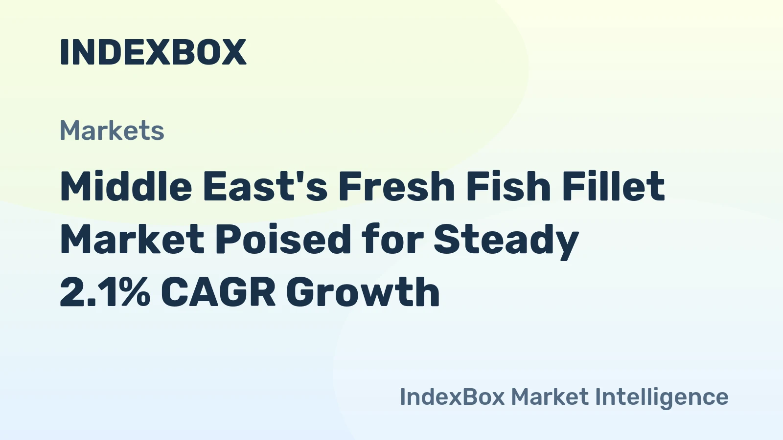 Middle East's Fresh Fish Fillet Market Poised for Steady 2.1% CAGR Growth