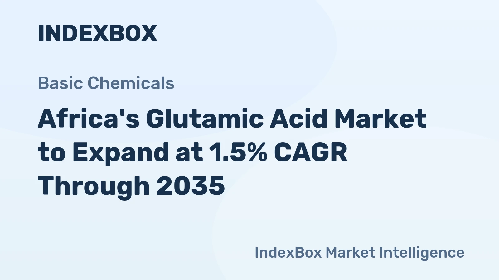 Africa's Glutamic Acid Market to Expand at 1.5% CAGR Through 2035