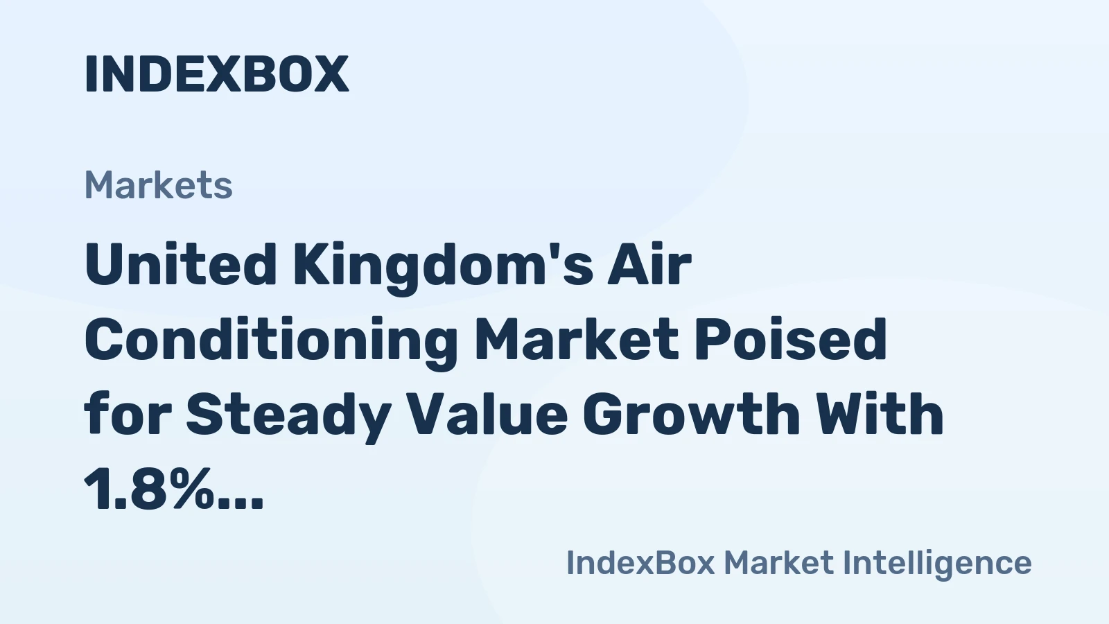 United Kingdom's Air Conditioning Market Poised for Steady Value Growth With 1.8% CAGR Through 2035