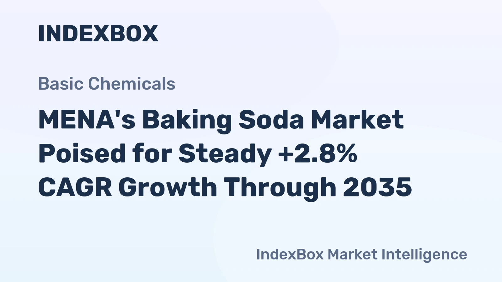 MENA's Baking Soda Market Poised for Steady +2.8% CAGR Growth Through 2035