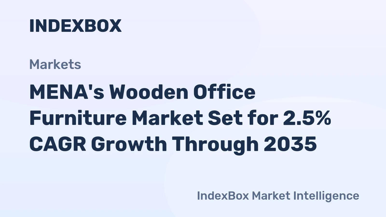 MENA's Wooden Office Furniture Market Set for 2.5% CAGR Growth Through 2035