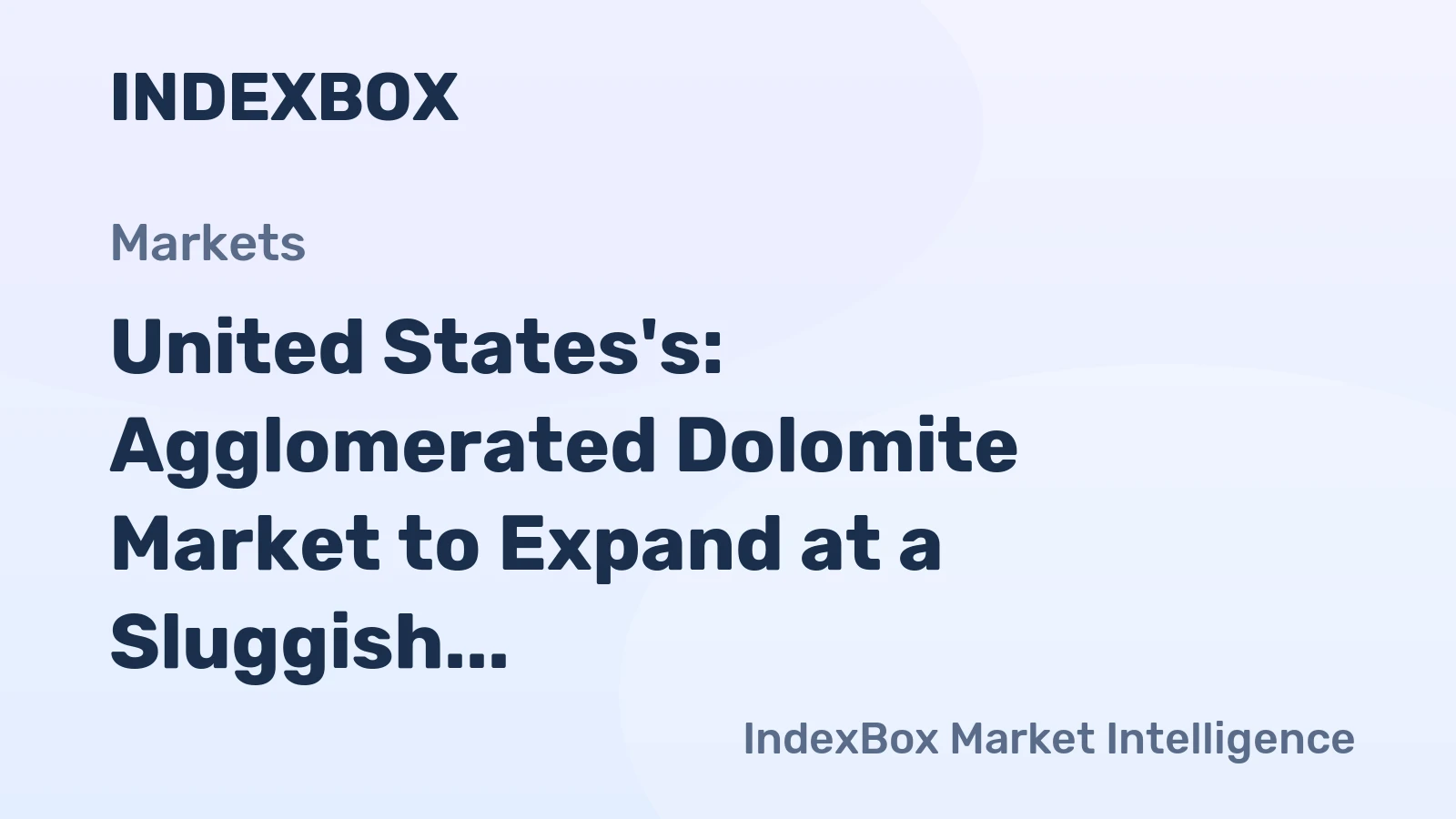 United States's: Agglomerated Dolomite Market to Expand at a Sluggish CAGR of +0.5%, Reaching 7.4K Tons by 2035
