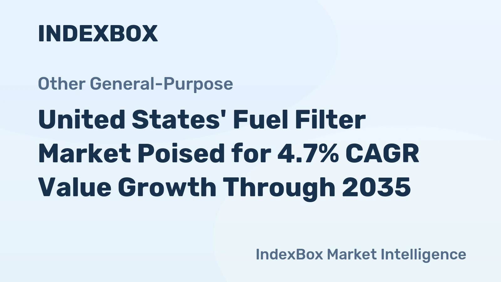 United States' Fuel Filter Market Poised for 4.7% CAGR Value Growth Through 2035