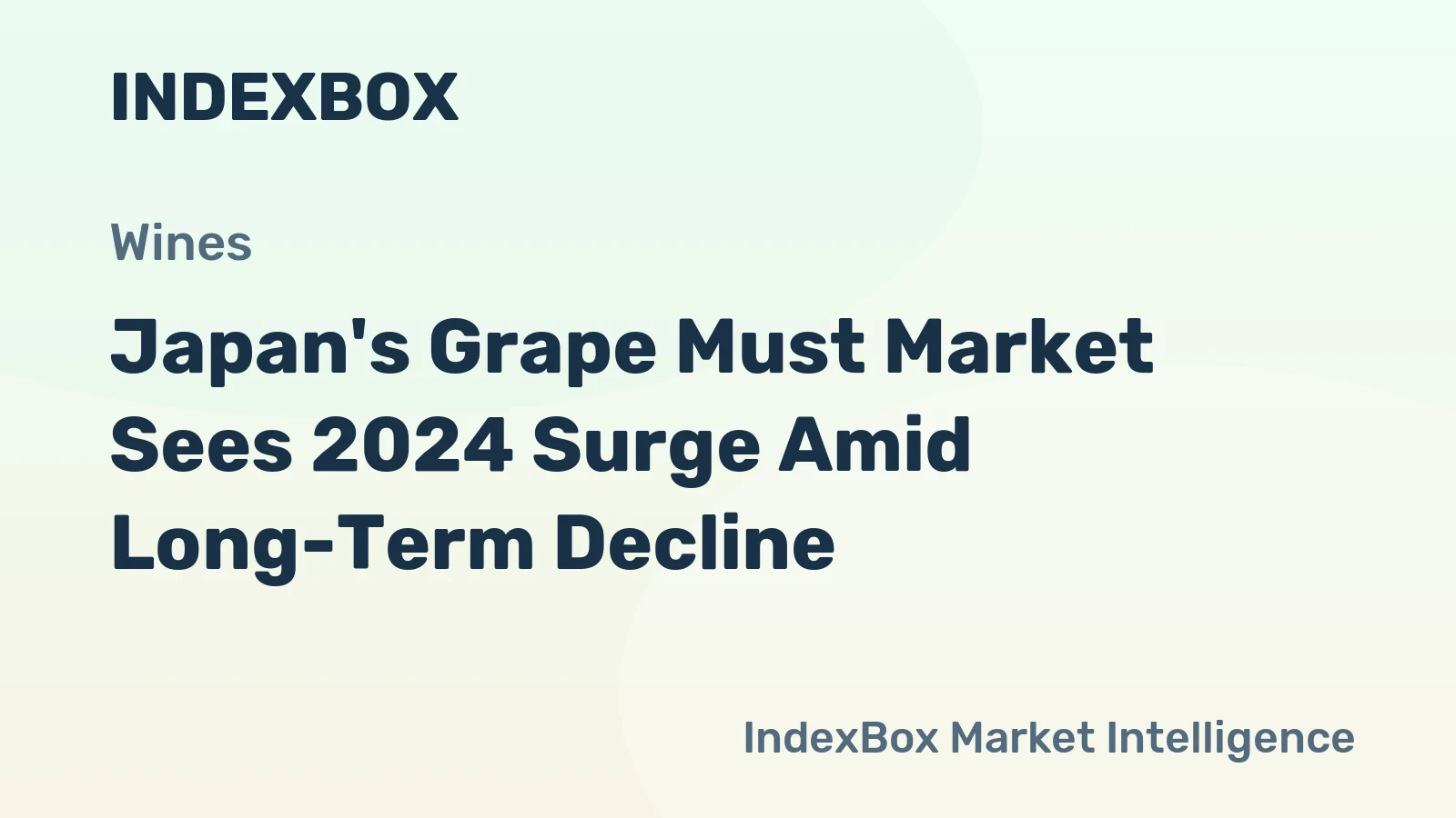 Japan's Grape Must Market Sees 2024 Surge Amid Long-Term Decline