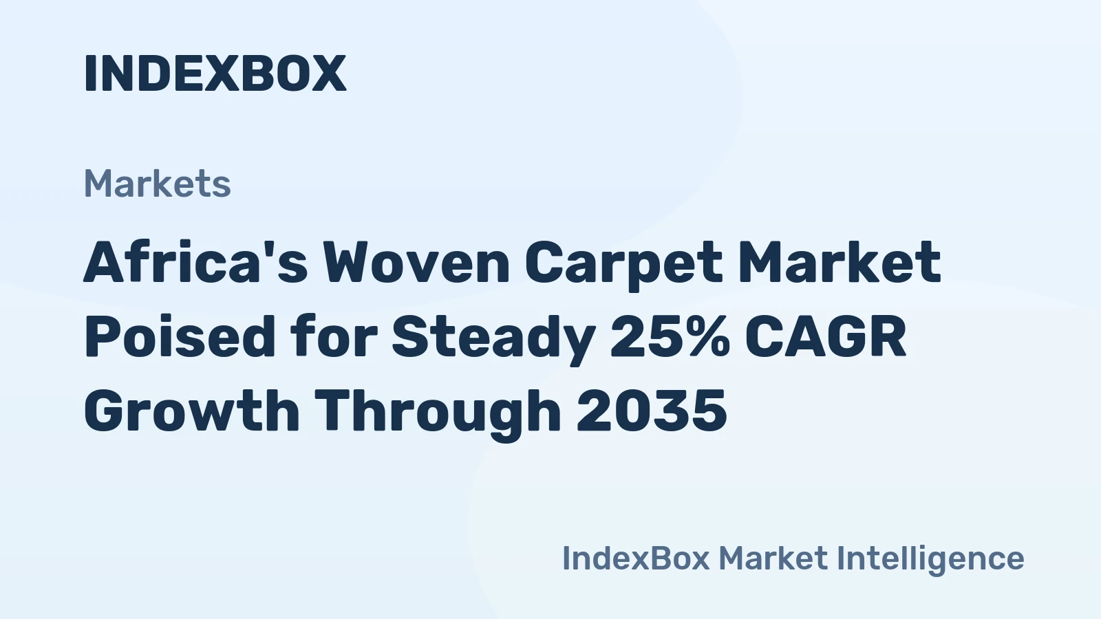 Africa's Woven Carpet Market Poised for Steady 25% CAGR Growth Through 2035