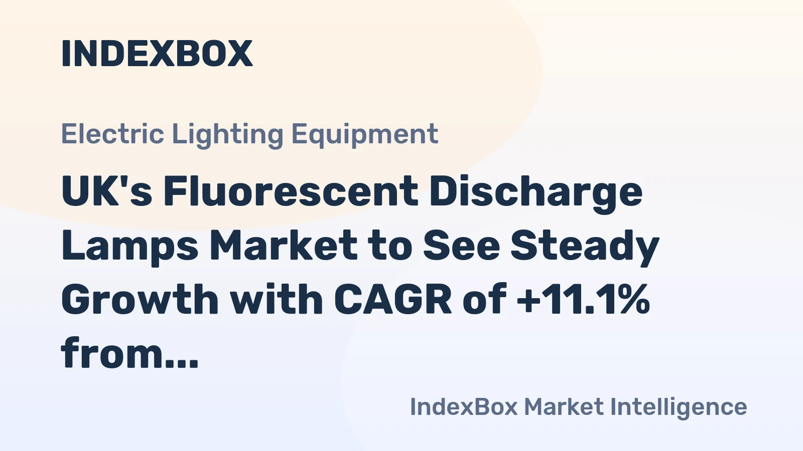 UK's Fluorescent Discharge Lamps Market to See Steady Growth with CAGR of +11.1% from 2024-2035