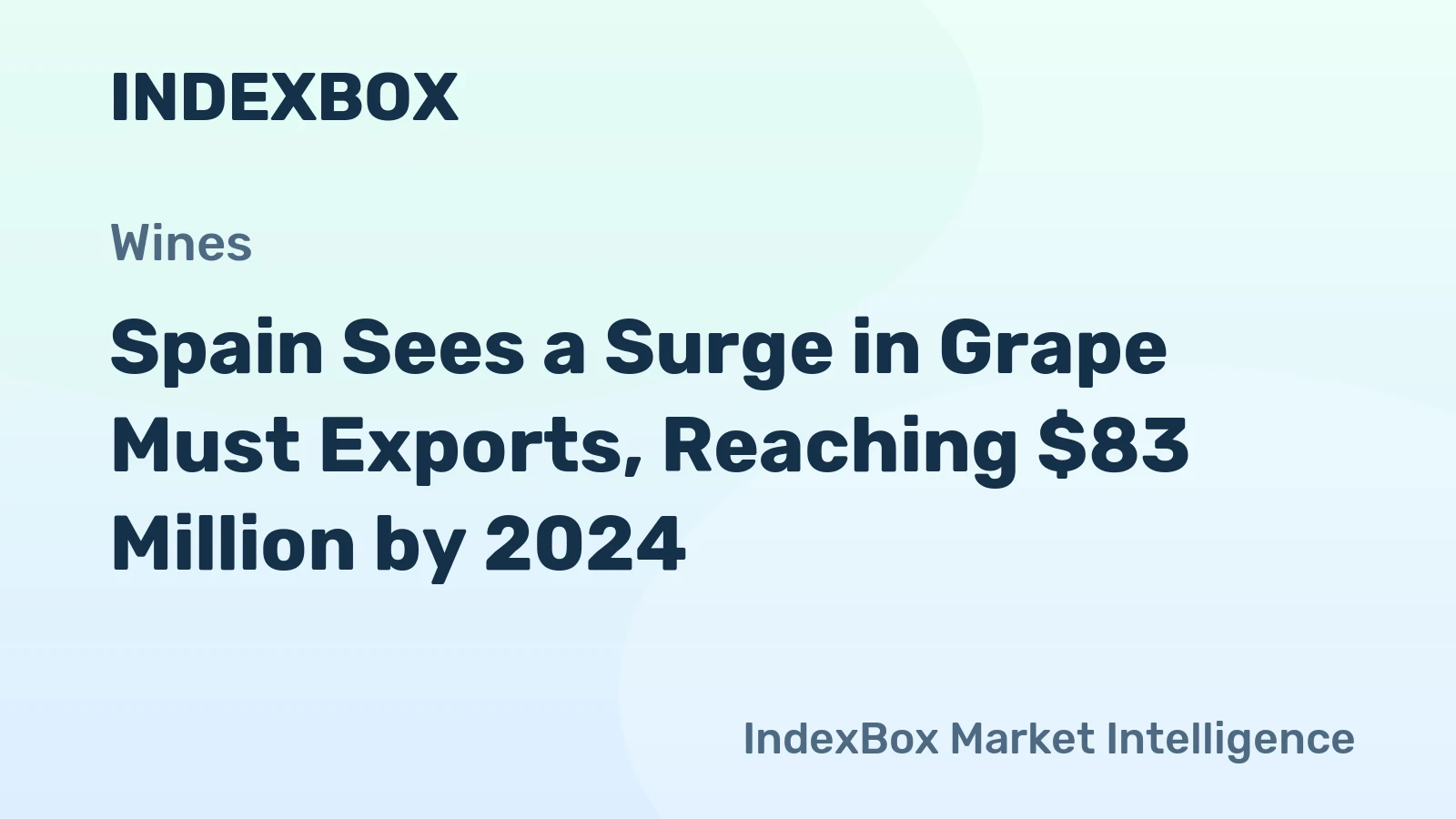 Spain Sees a Surge in Grape Must Exports, Reaching $83 Million by 2024