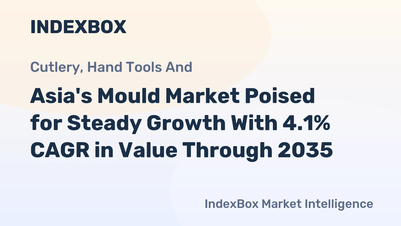 Asia's Mould Market Poised for Steady Growth With 4.1% CAGR in Value Through 2035